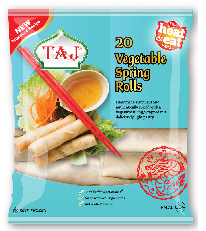 Vegetable Springrolls (20 Pieces) – World Deli